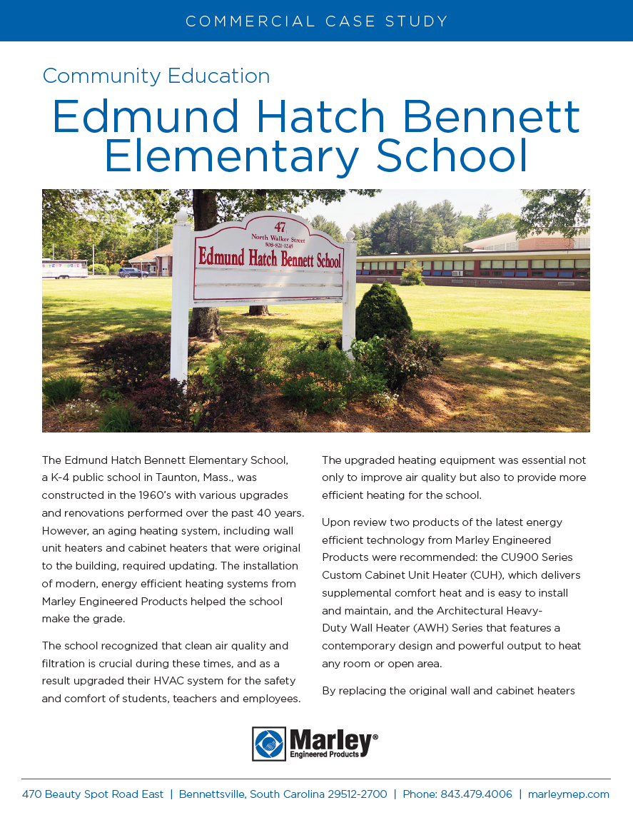 Berko Edmund Hatch Bennett Elementary School Case Study Synopsis ...